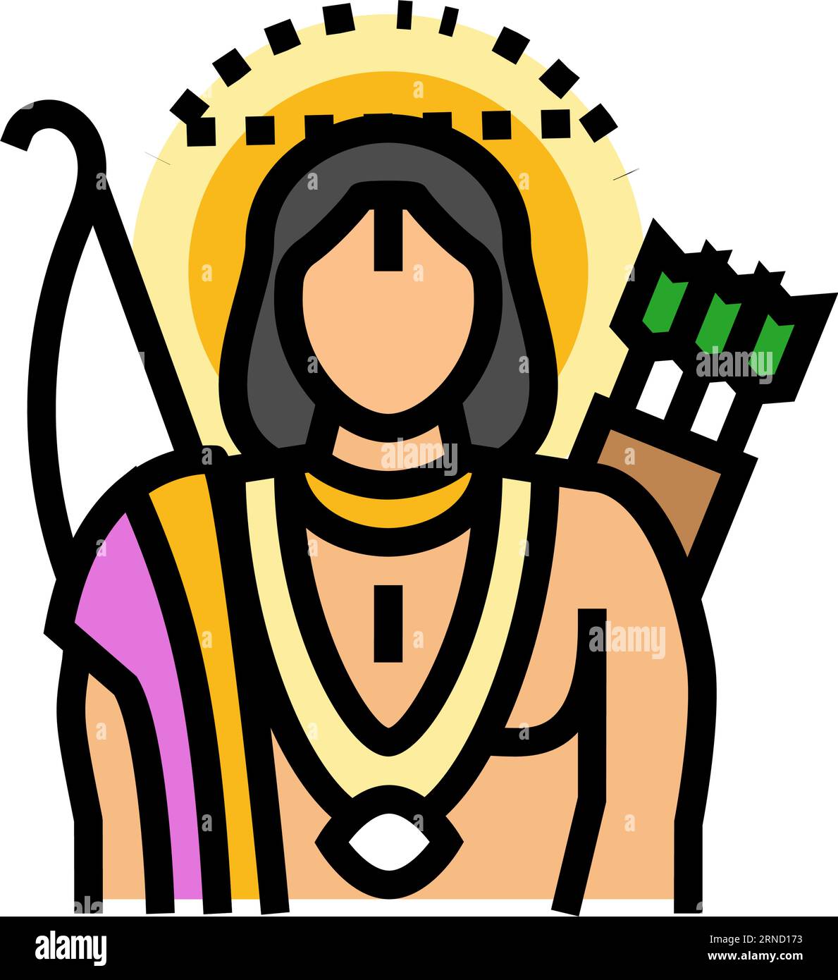 Lord ayyappan Stock Vector Images - Alamy