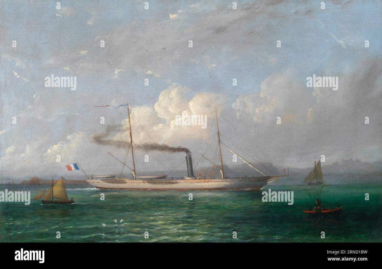 Steam packet 19th century hi-res stock photography and images - Alamy