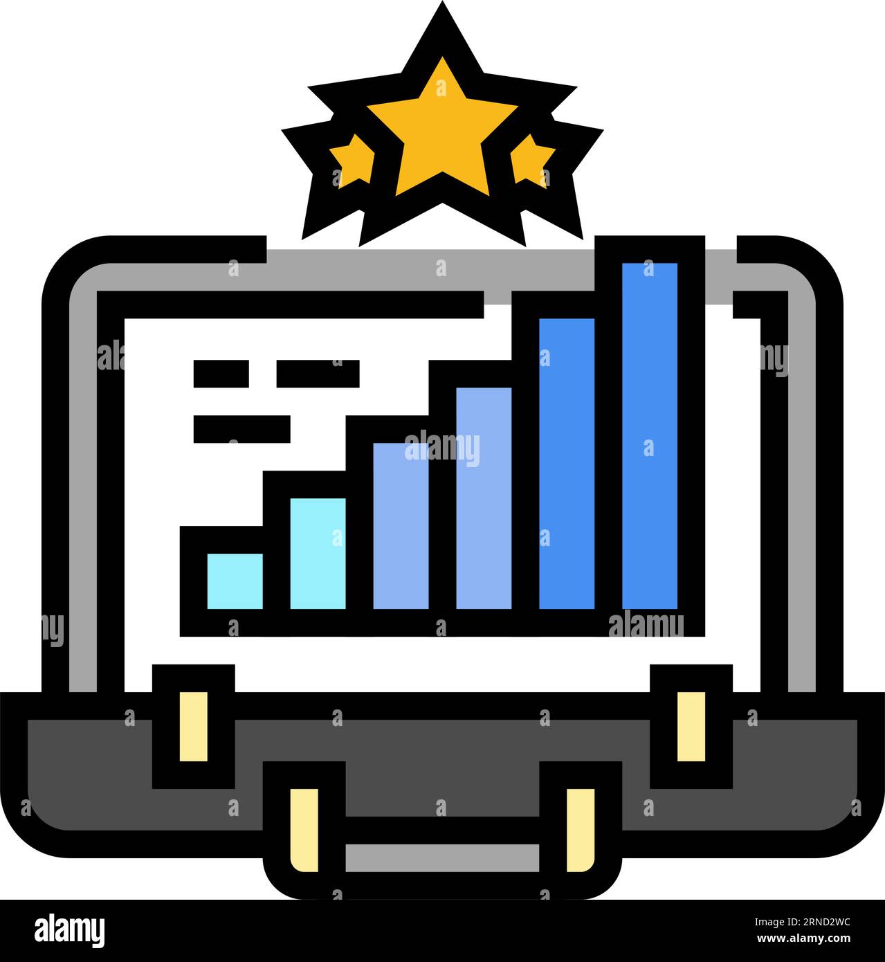 career aspirations interview job color icon vector illustration Stock ...