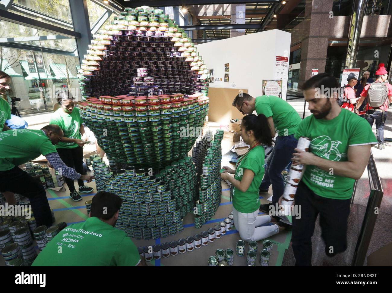 Canstruction hi-res stock photography and images - Alamy