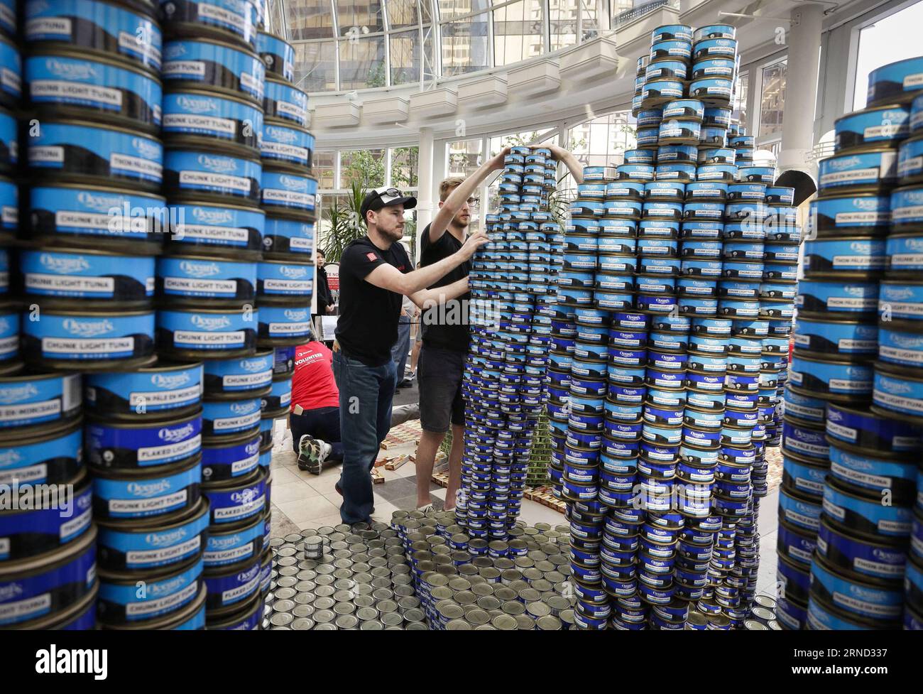 Canstruction hi-res stock photography and images - Alamy