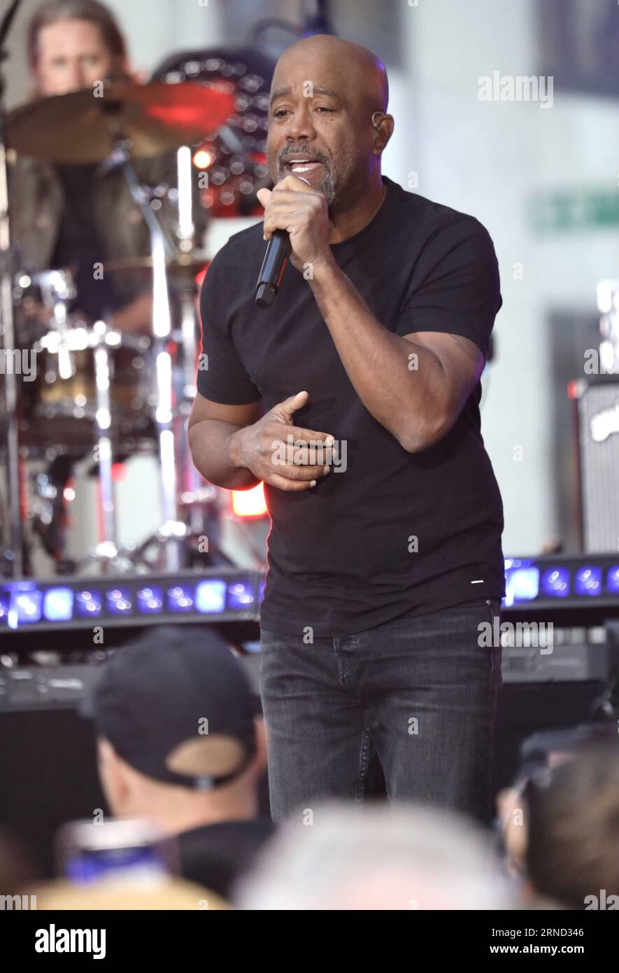 September 1, 2023, New York City, New York: (NEW) Darius Rucker LIVE on the TODAY Show ...