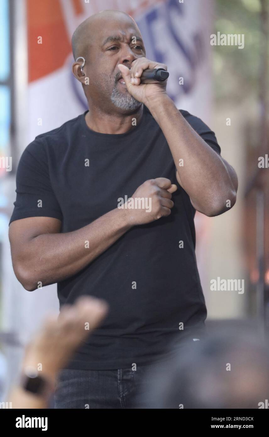 September 1, 2023, New York City, New York: (NEW) Darius Rucker LIVE on ...