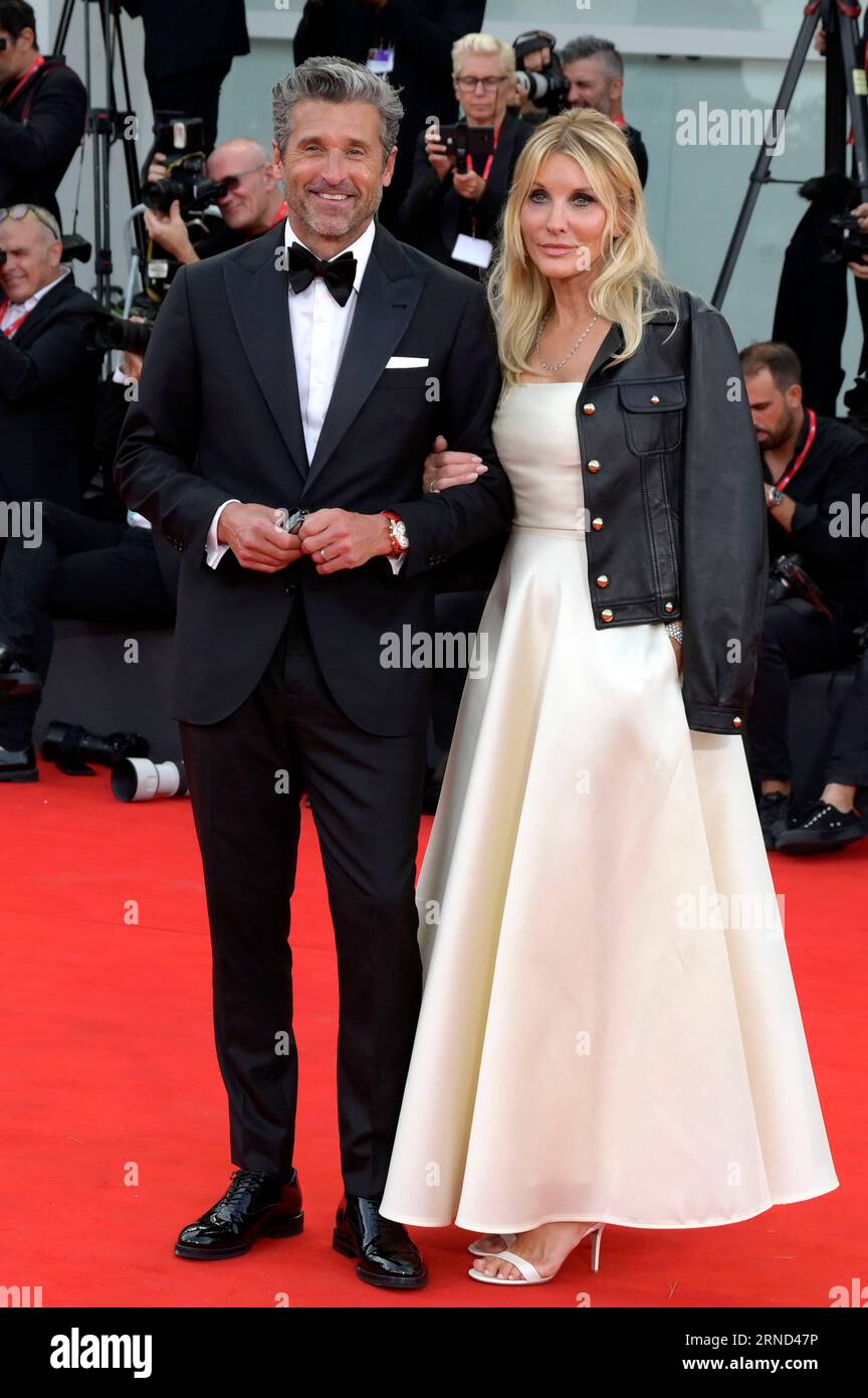 Patrick Dempsey mit Ehefrau Jillian Fink bei der Premiere des Kinofilms ...