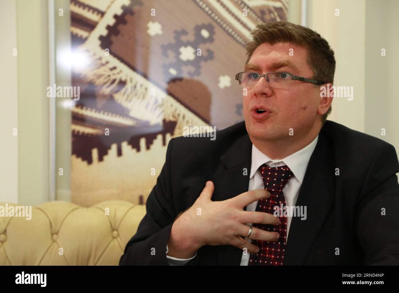 (160502) -- SARAJEVO, May 2, 2016 -- Amel Kovacevic, a former ...