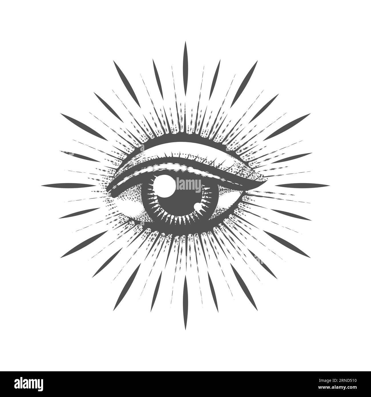 Eye Outline Tattoo
