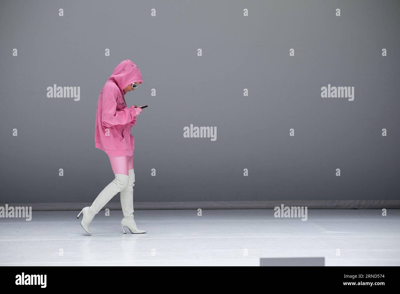 Dancers perform during the presentation of the show "SOLAS" in the ...
