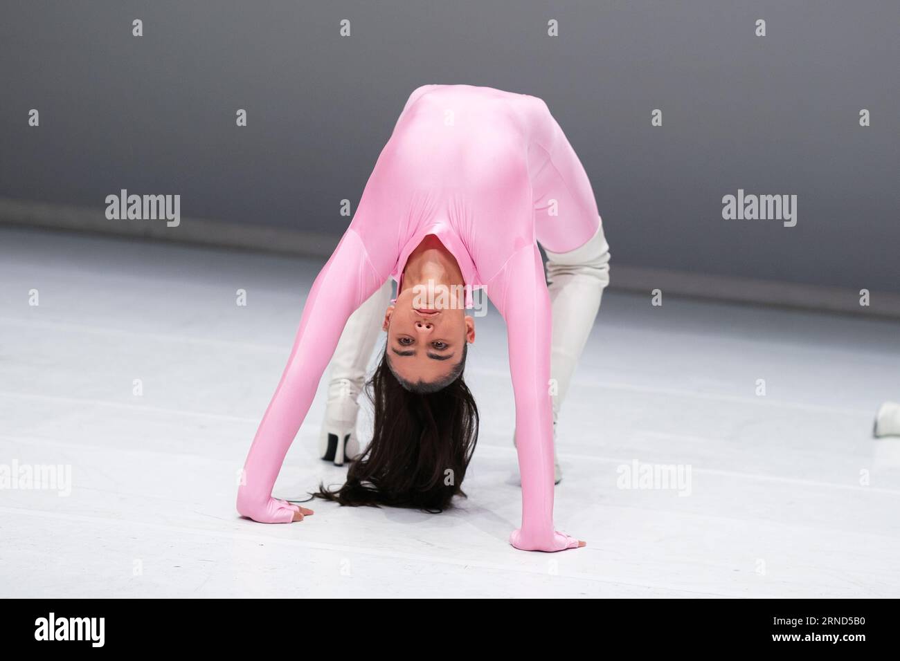 Dancers perform during the presentation of the show "SOLAS" in the ...