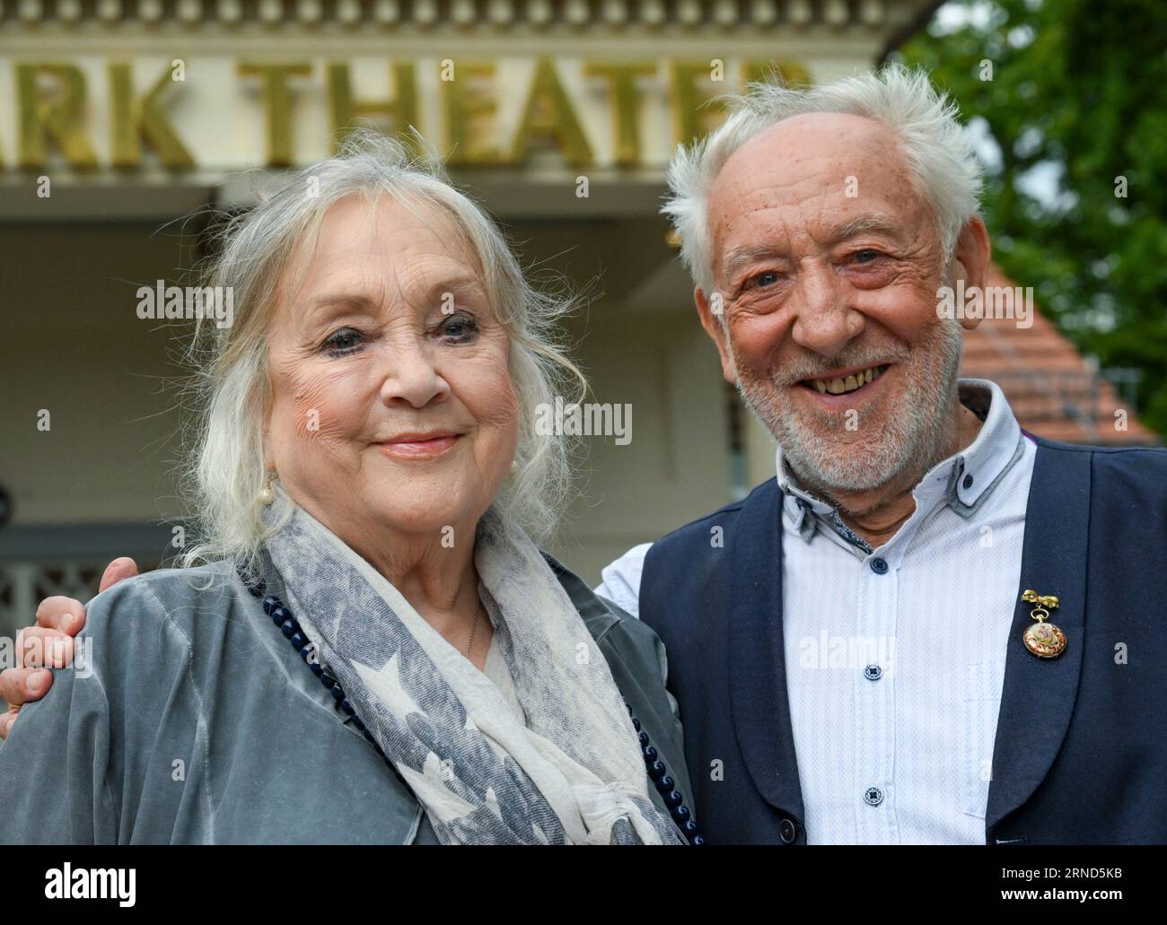 Berlin, Germany. 01st Sep, 2023. Actress Doris Kunstmann and artistic ...