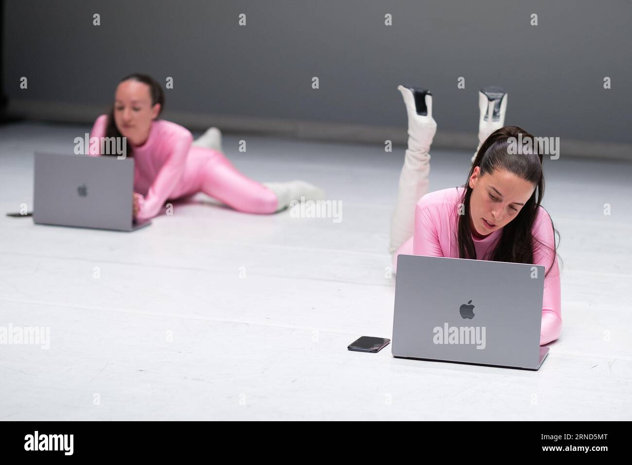 Dancers perform during the presentation of the show "SOLAS" in the ...