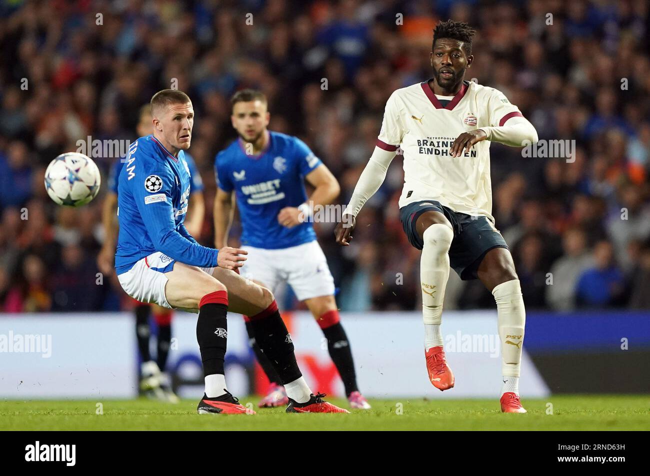 PSV's Ibrahim Sangare (right) during the UEFA Champions League ...