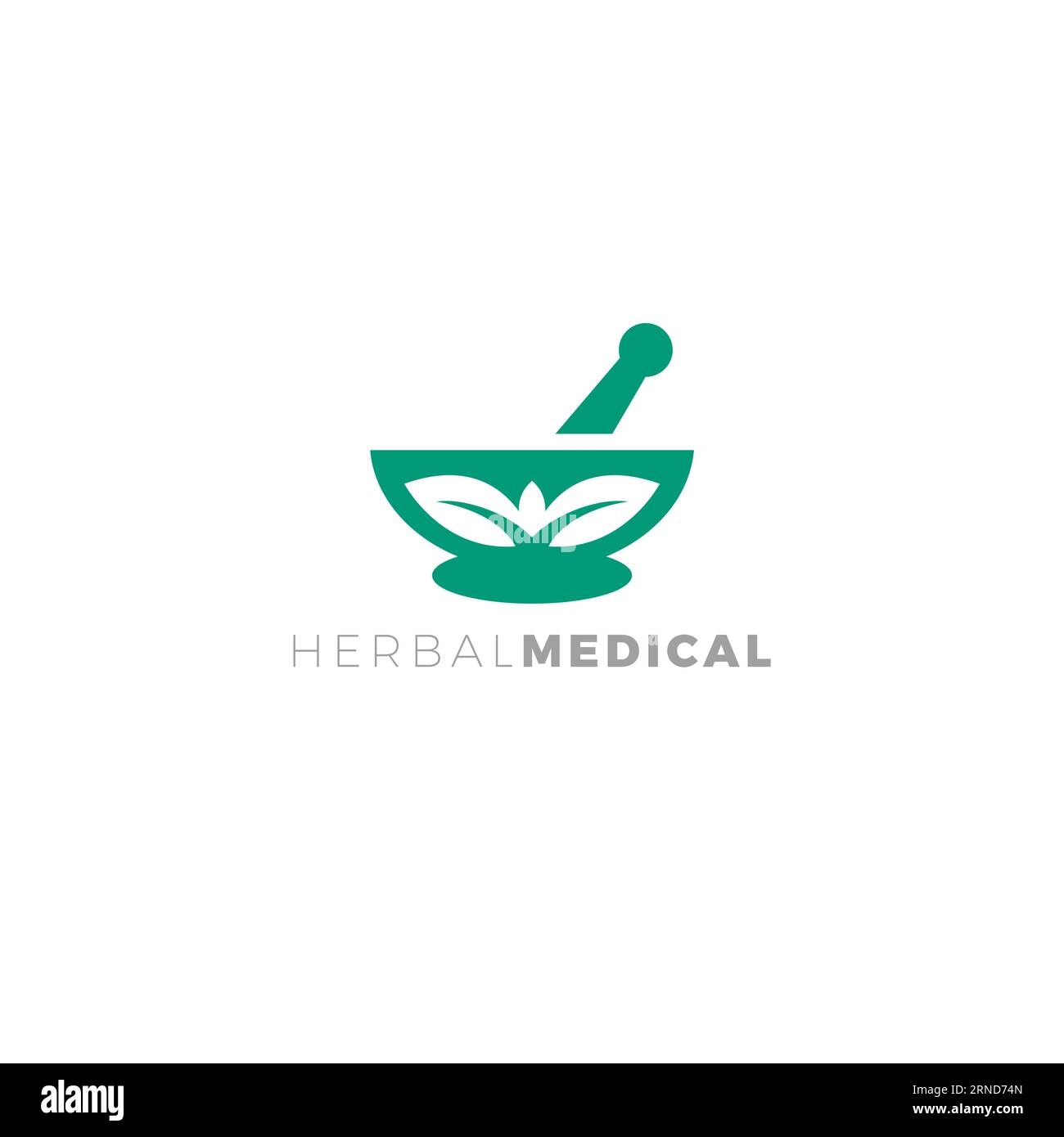 Herbal Medical Logo Design. Pharmacy Logo Eco Green Vector Design Stock ...