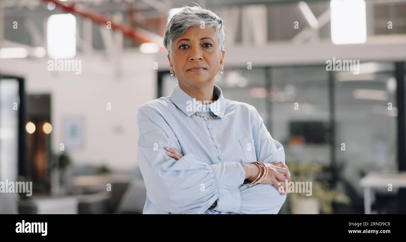 Portrait serious senior lady standing hi-res stock photography and ...