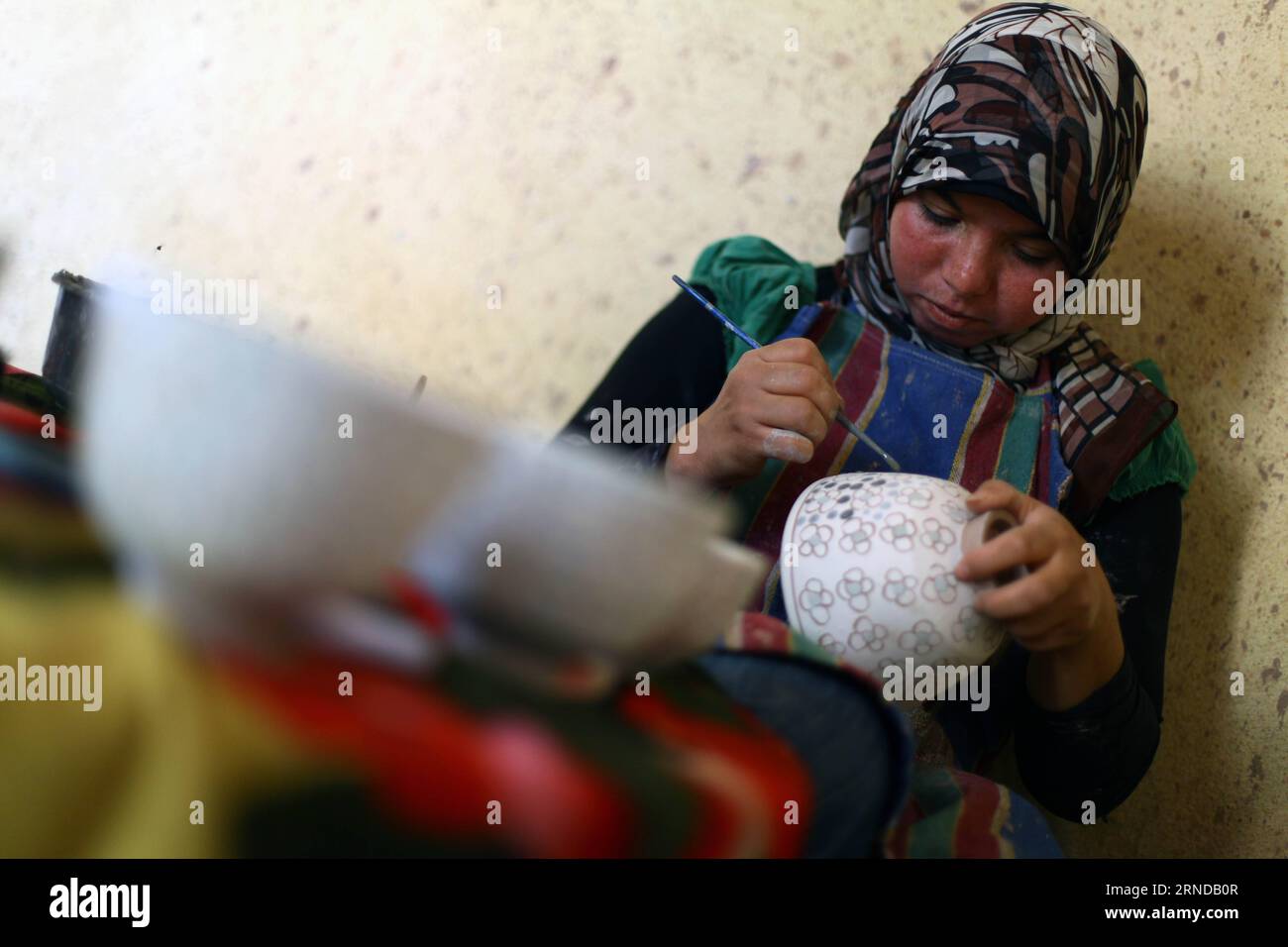 Egyptian pottery workshop hi-res stock photography and images - Alamy