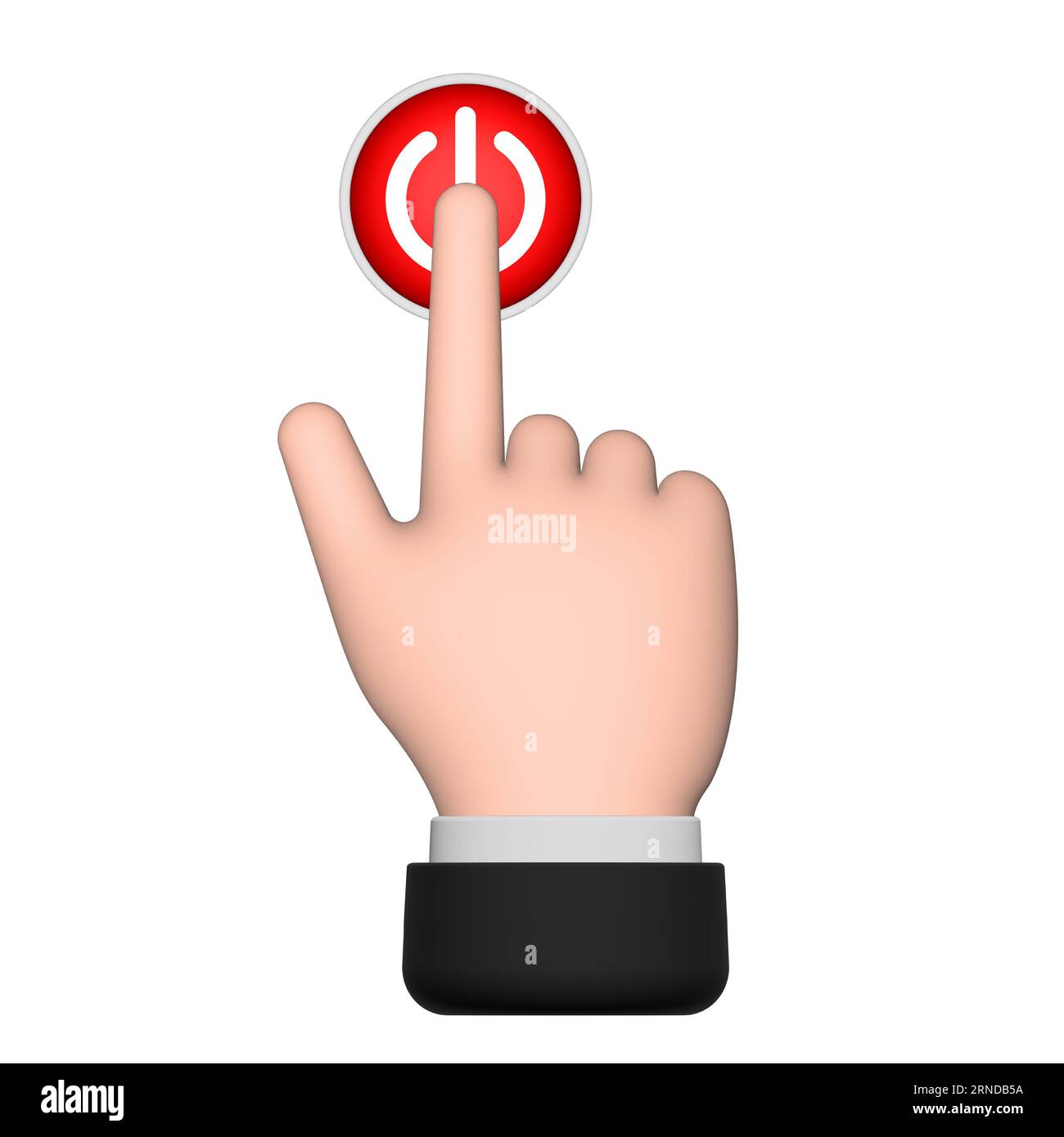 Power button computer hi-res stock photography and images - Alamy