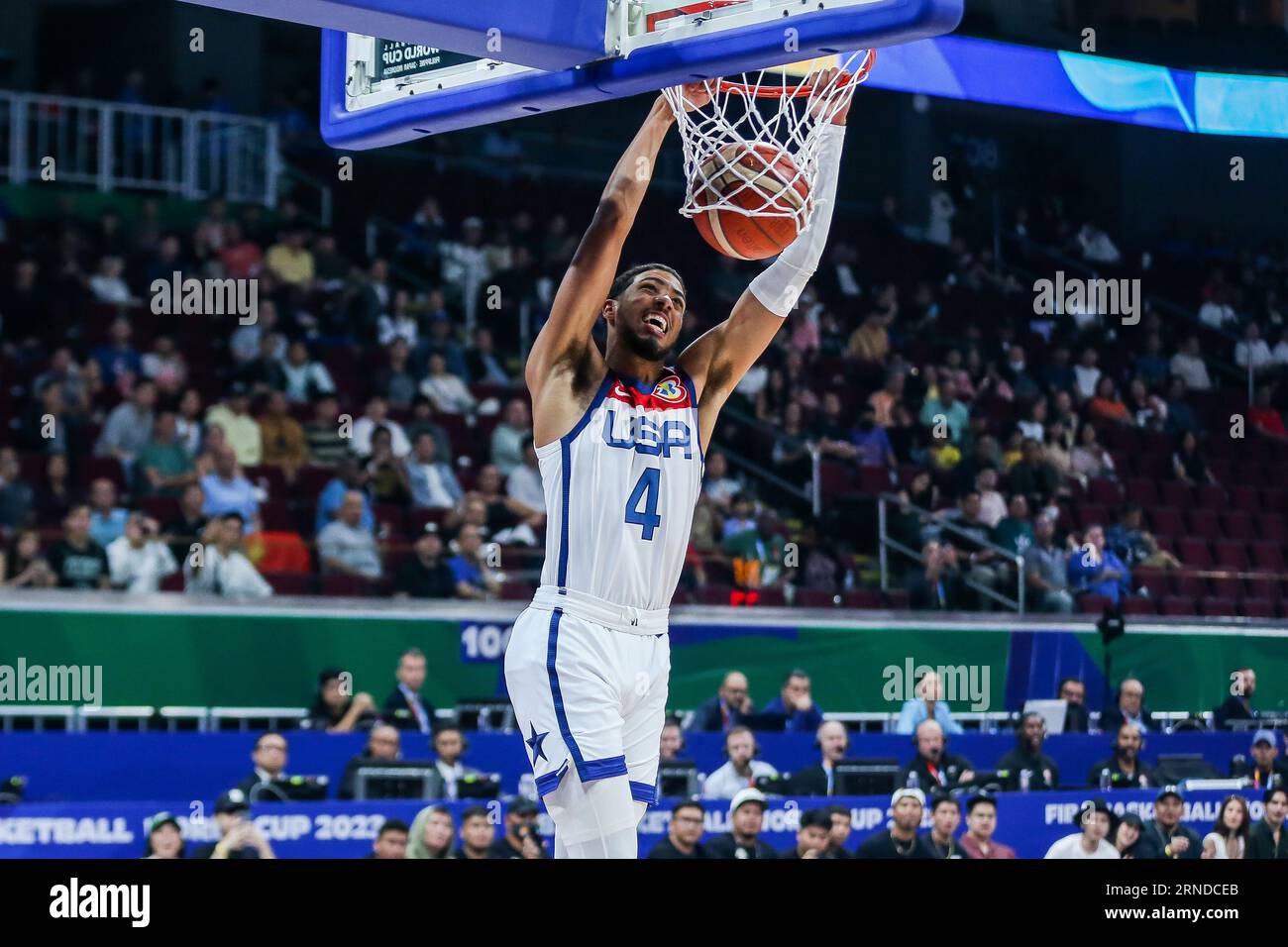 Manila, Philippines. 1st Sep, 2023. Tyrese Haliburton of the United ...
