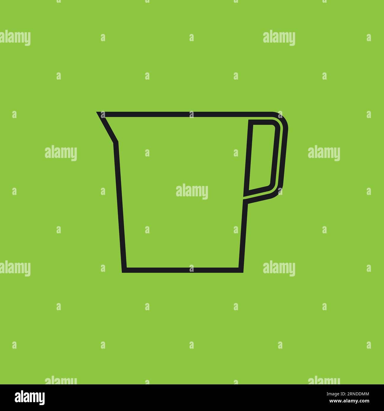 plastic mug jug volume liter. - Vector Stock Vector Image & Art - Alamy