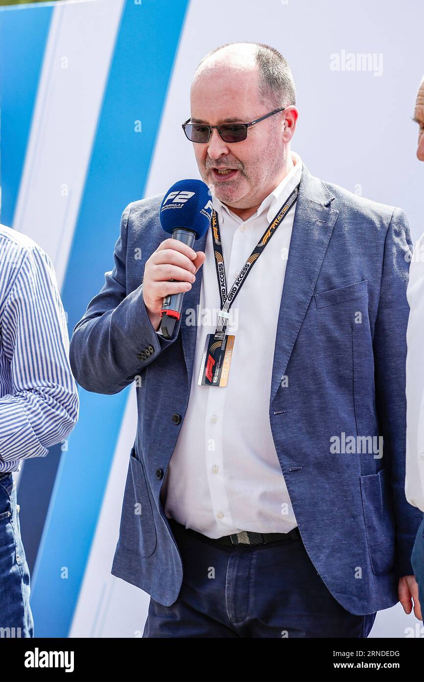 Monza, Italy. 31st Aug, 2023. Robert Reid (GBR, FIA Deputy President ...