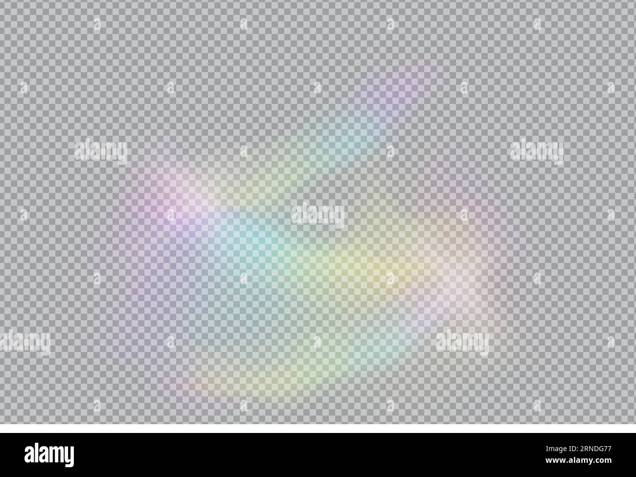prism rainbow light. Overlay light effect.Stock vector illustration in realistic style Stock ...