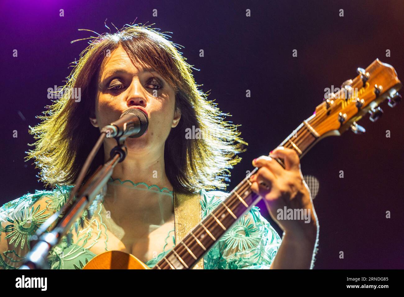 Castello Sforzesco, Milan, Italy, August 31, 2023, Carmen Consoli ...