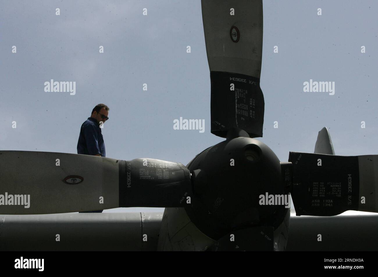 (160520) -- CRETE ISLAND, May 20, 2016 -- A Greek Air Force officer ...