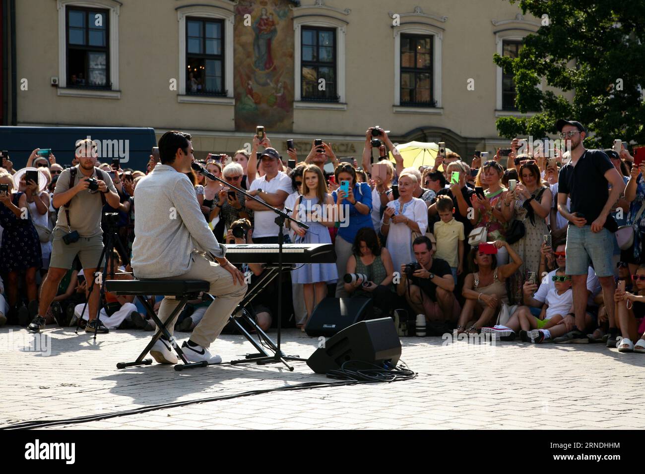 Krakow, Poland. 27th Aug, 2023. KRAKOW, POLAND - AUGUST 27: Singer ...