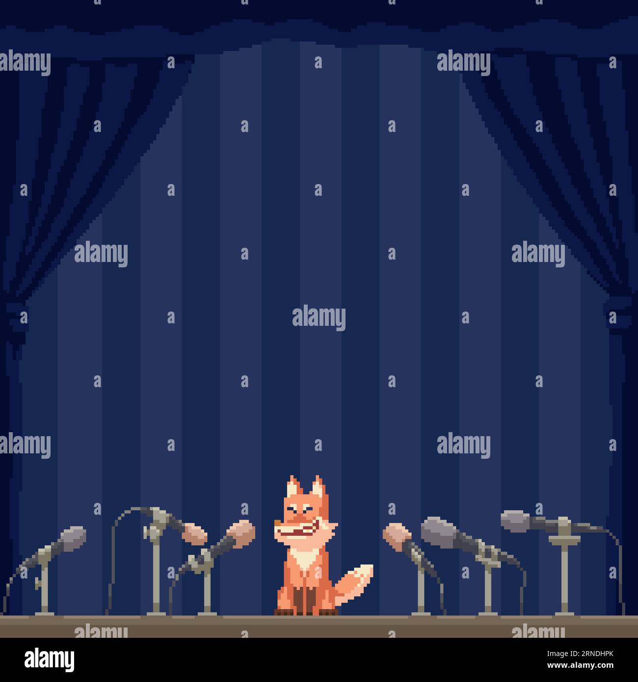 Talk show Stock Vector Images - Alamy