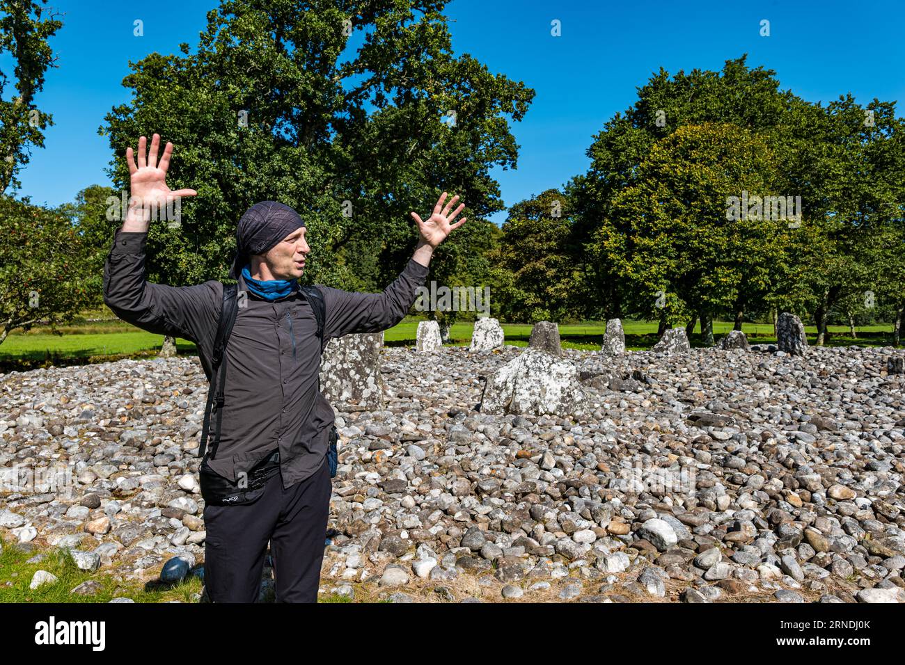 Kilmartin, Argyll, Scotland, UK, 01 September 2023, Kilmartin Museum ...