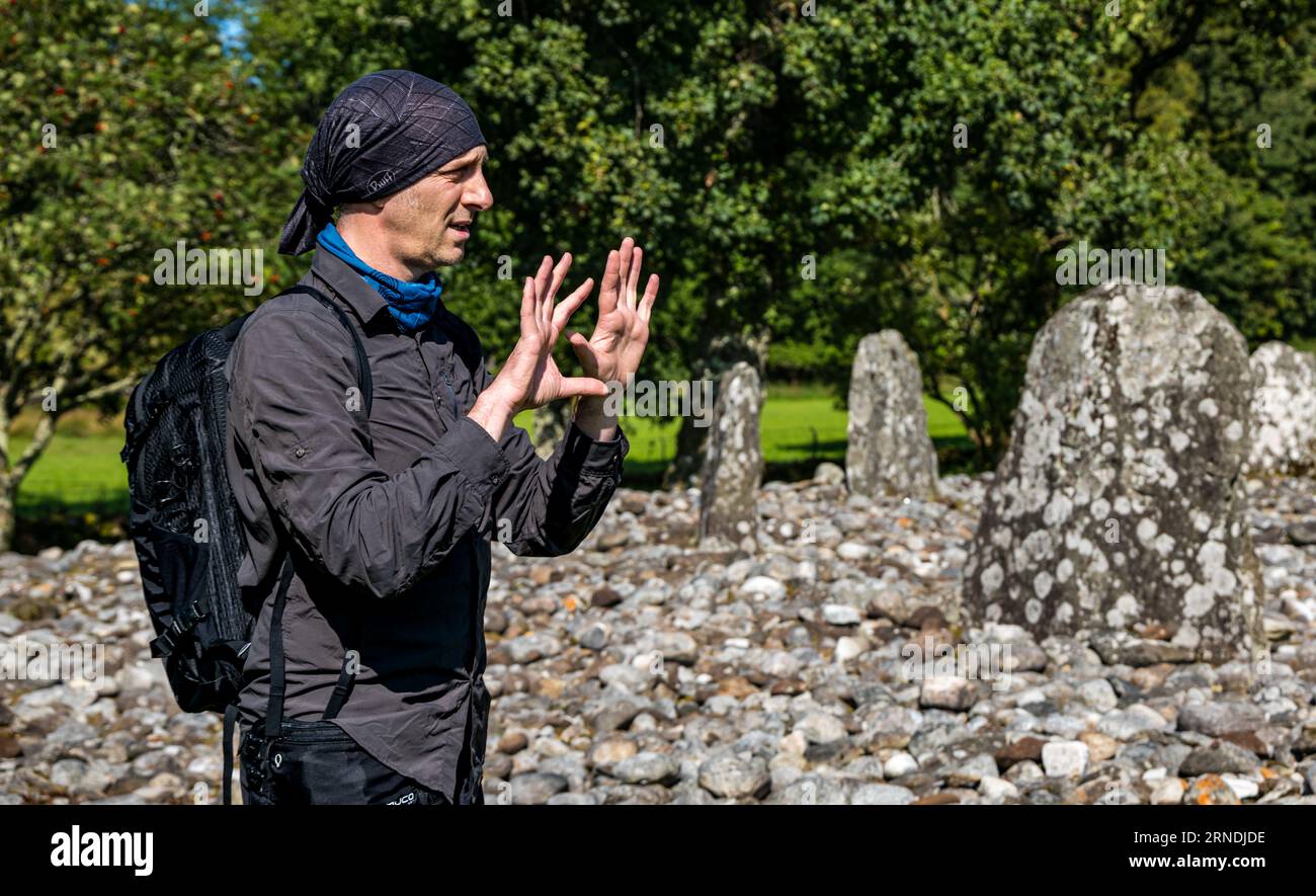 Kilmartin, Argyll, Scotland, UK, 01 September 2023, Kilmartin Museum ...