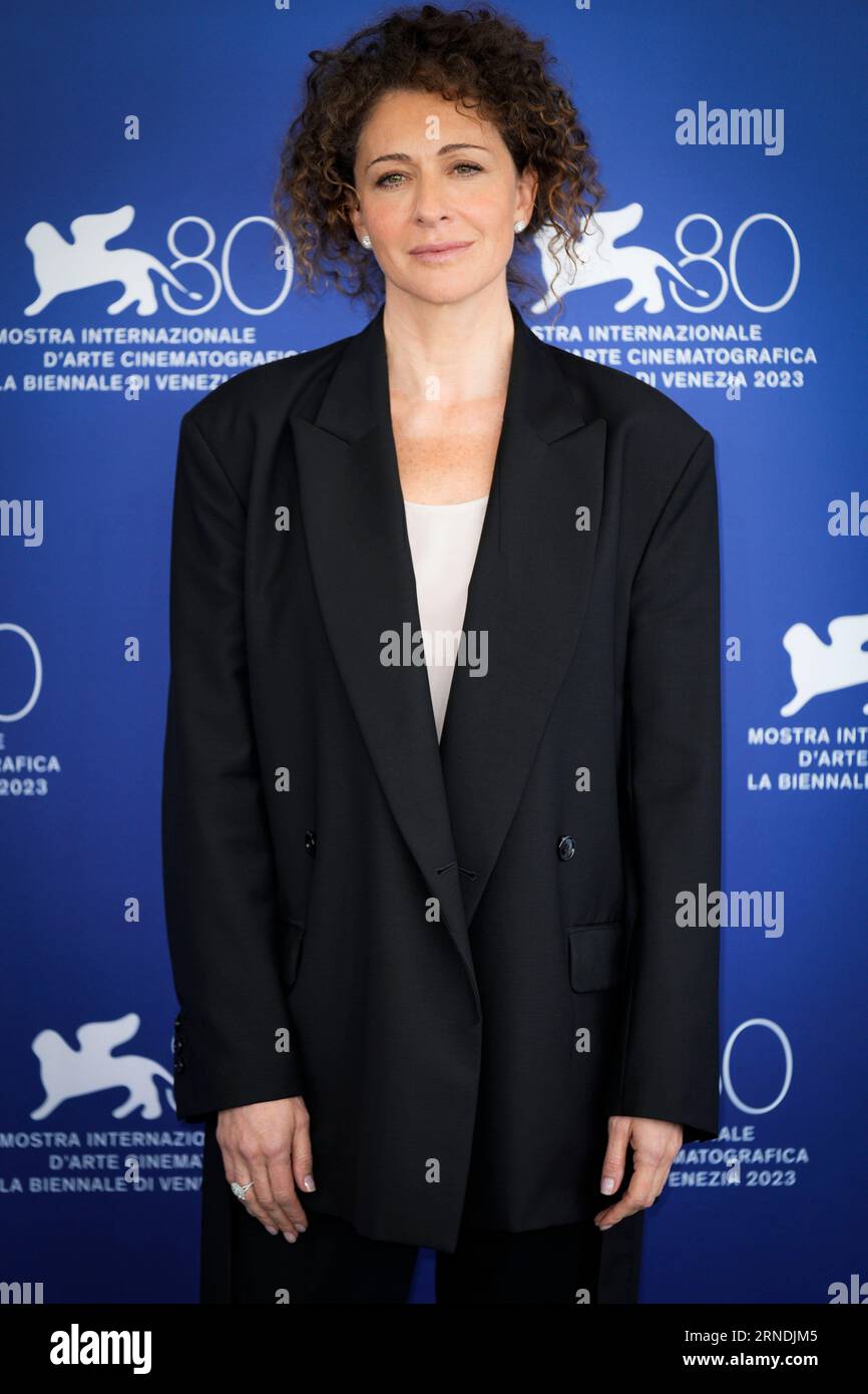 Venice, Italy. 30th Aug, 2023. Russian actress Kseniya Rappoport ...