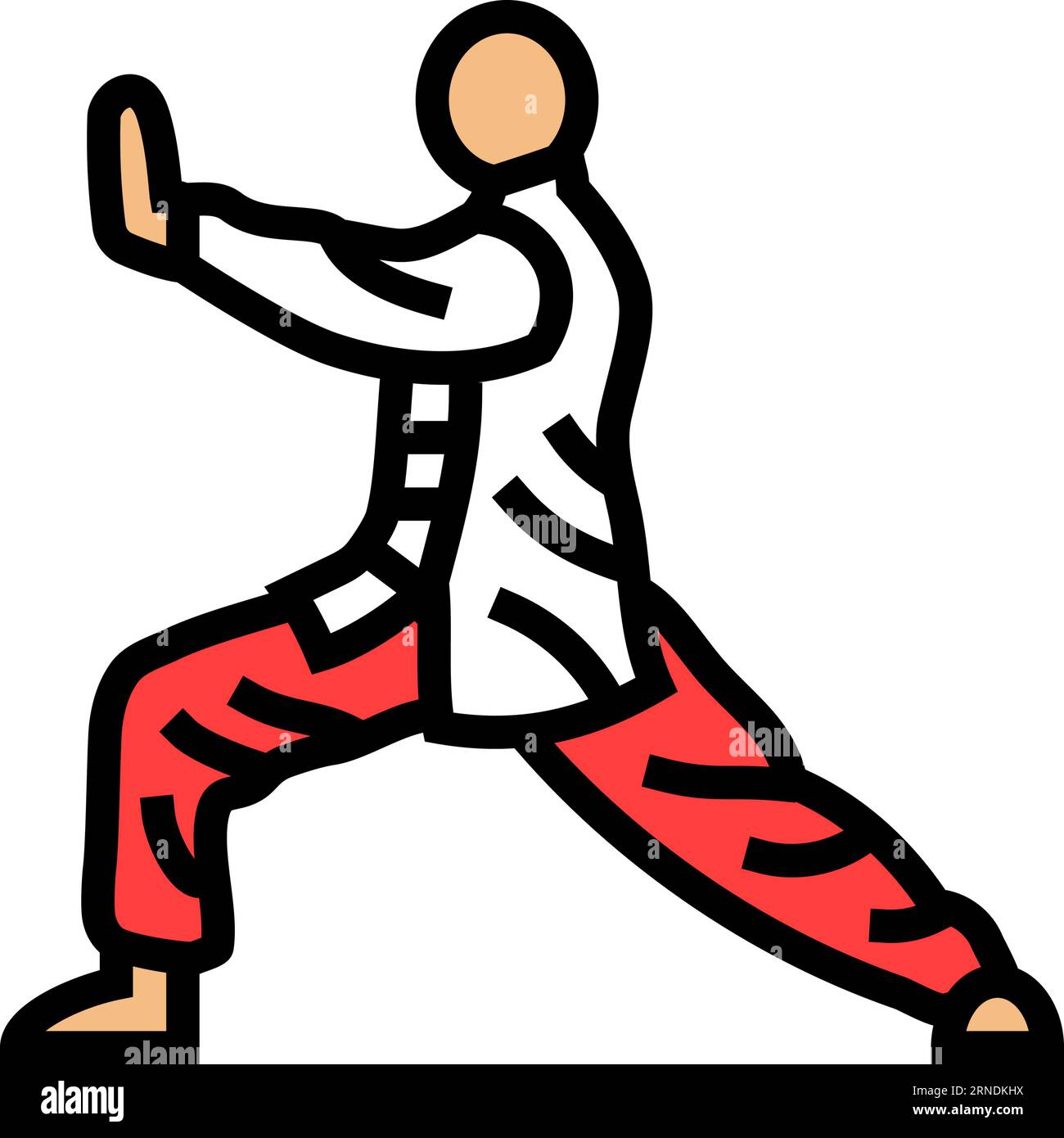 Tai chi practice Cut Out Stock Images & Pictures - Alamy