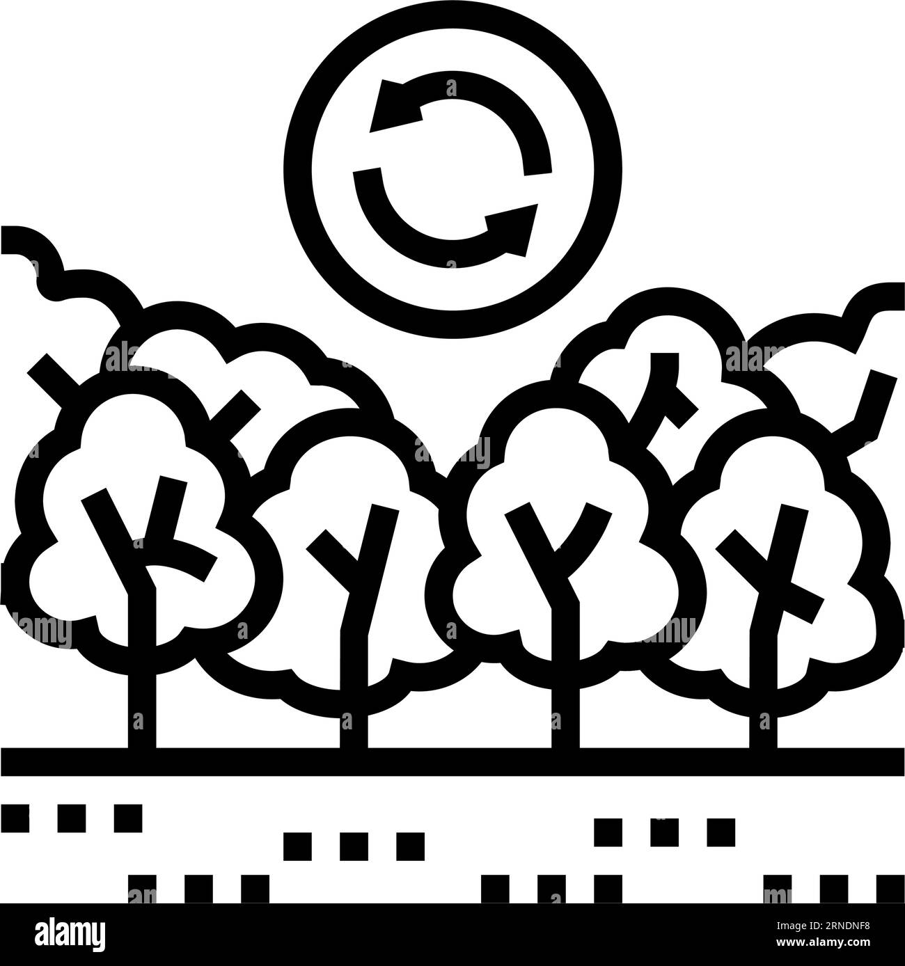 Ecosystem restoration Stock Vector Images - Alamy