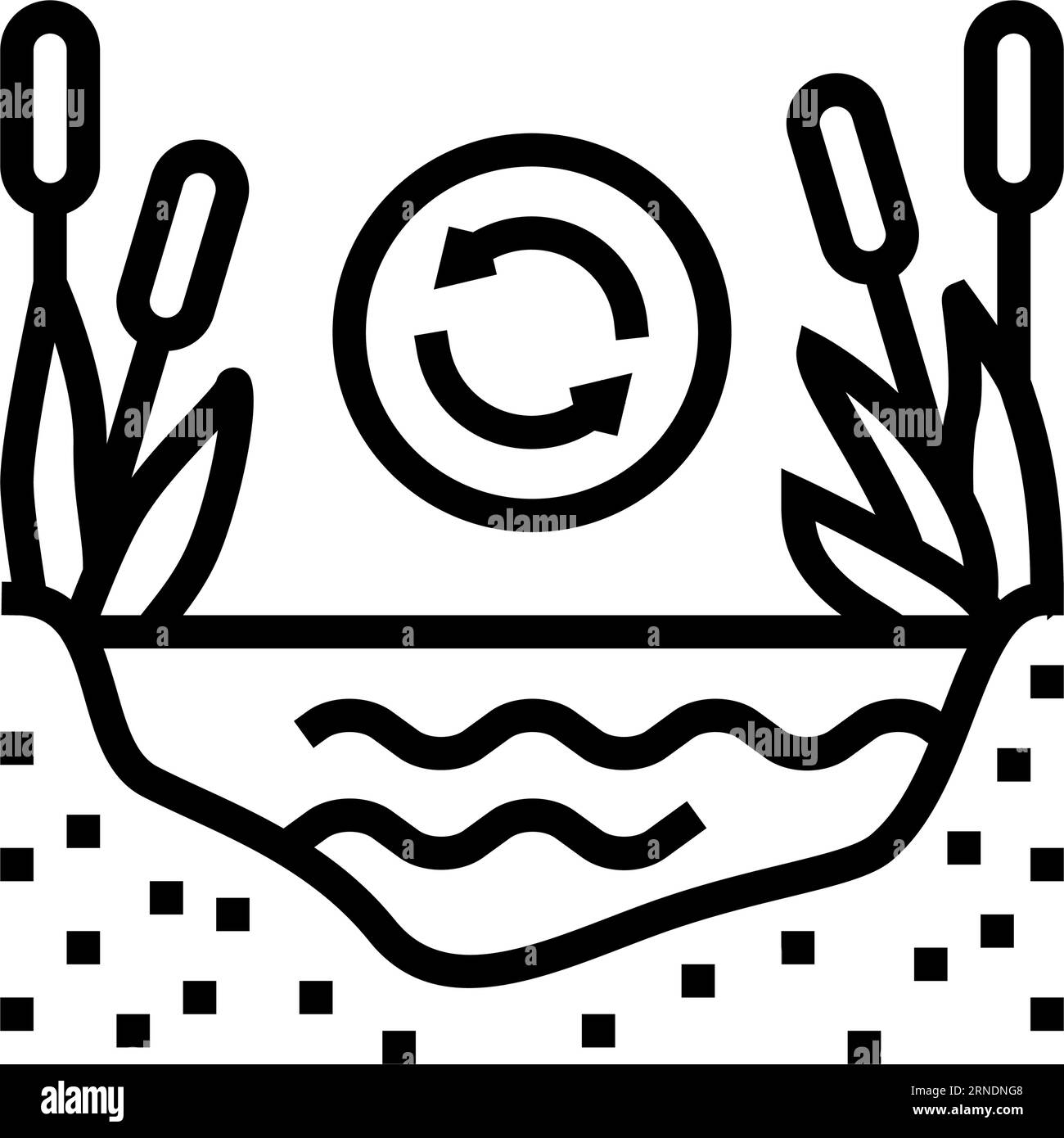 Ecosystem restoration Stock Vector Images - Alamy