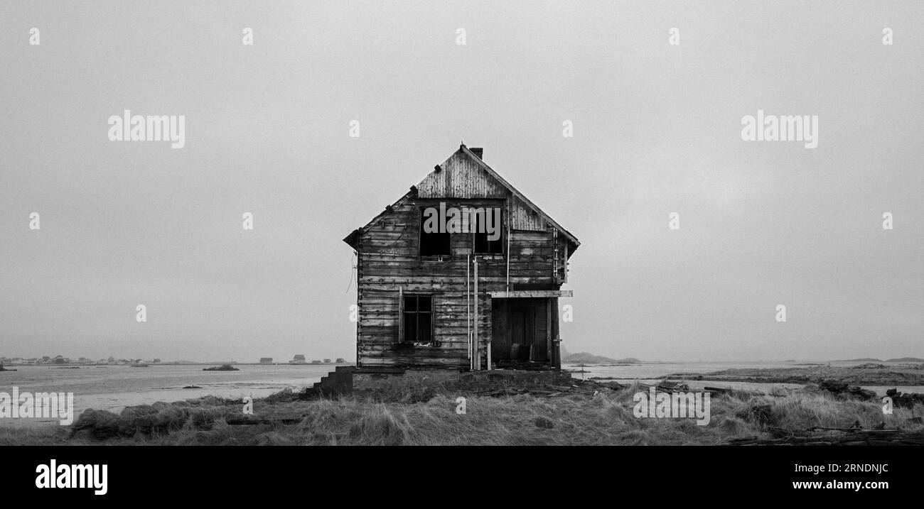 Old prairie building Black and White Stock Photos & Images - Alamy