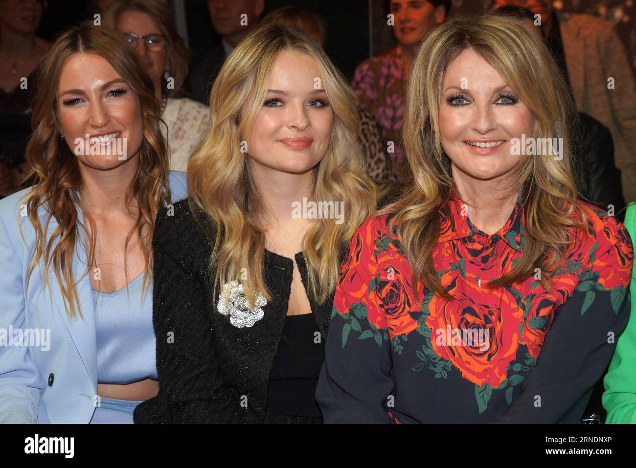 Denise Schindler, Nele Roeffen and Frauke Ludowig during the Marc Cain ...