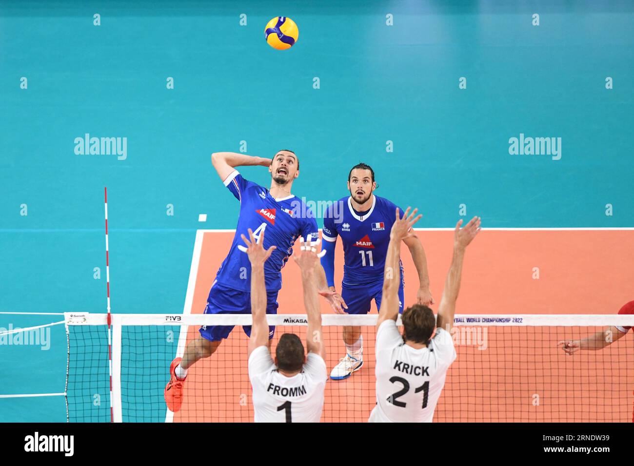 Christian fromm volleyball hi-res stock photography and images - Alamy
