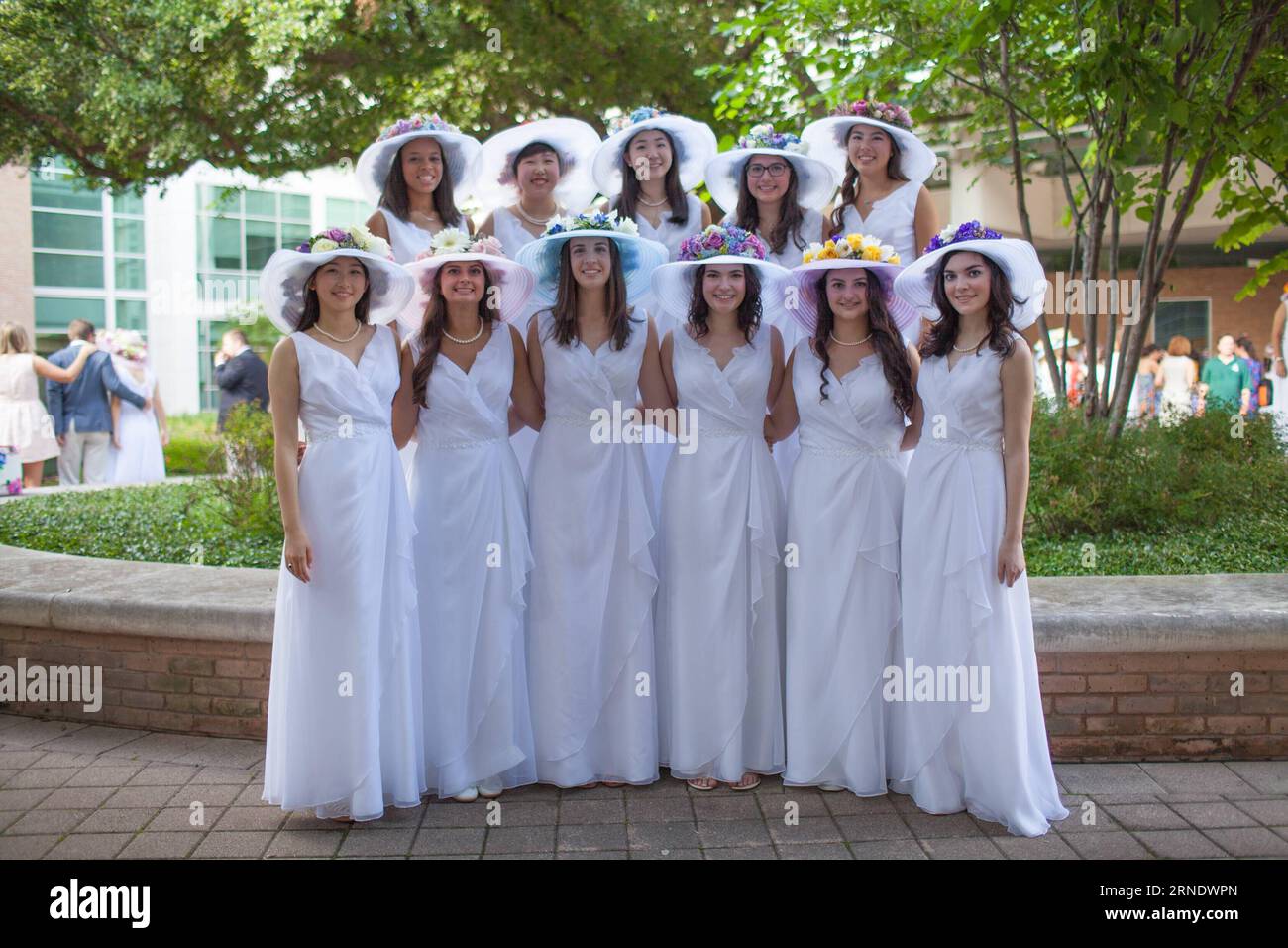 DALLAS, May 31, 2016 -- Students pose for group photos during the ...
