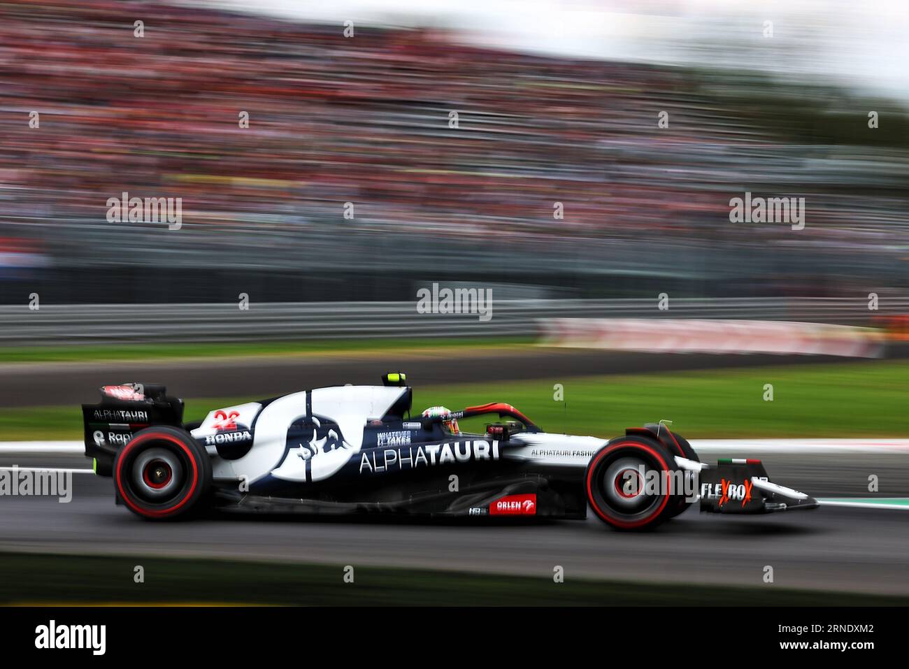 Monza, Italy. 01st Sep, 2023. Yuki Tsunoda (JPN) AlphaTauri AT04. Formula 1 World Championship ...