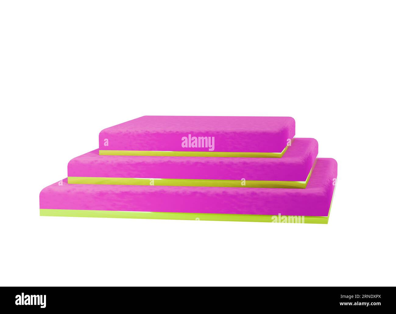 Minimalist dark podium mockup scene with golden line. 3d rendering ...