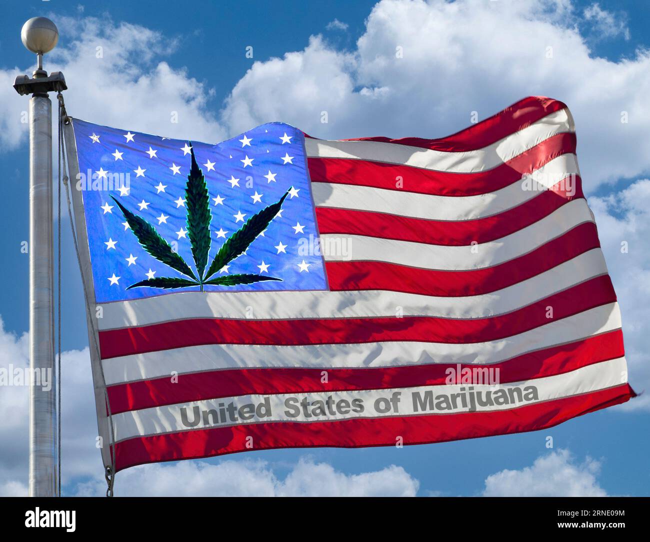 Cannabis american flag hi-res stock photography and images - Alamy