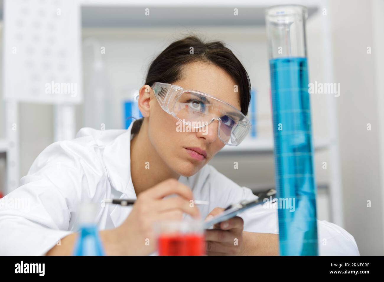 laboratory work woman working in the lab Stock Photo - Alamy