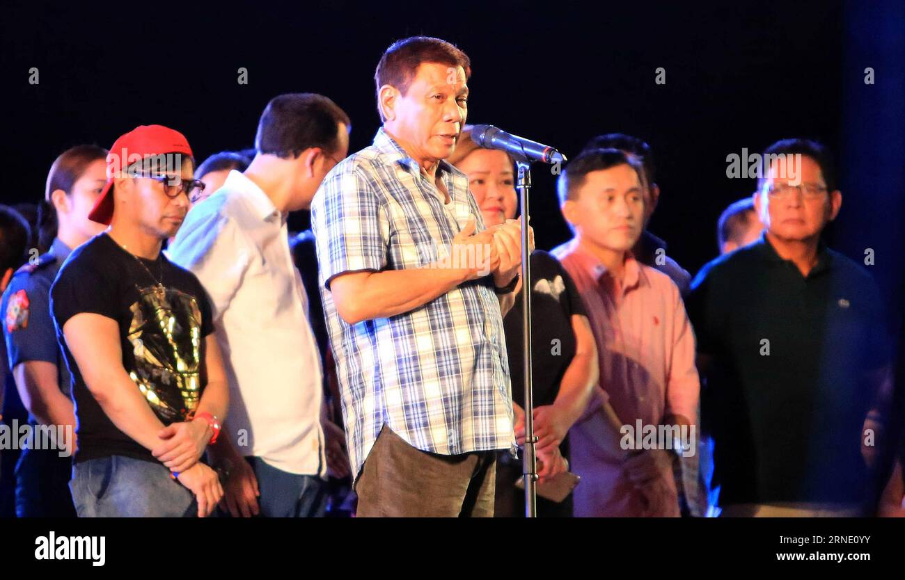 (160605) -- DAVAO PROVINCE, June 5, 2016 -- Philippine President-elect ...