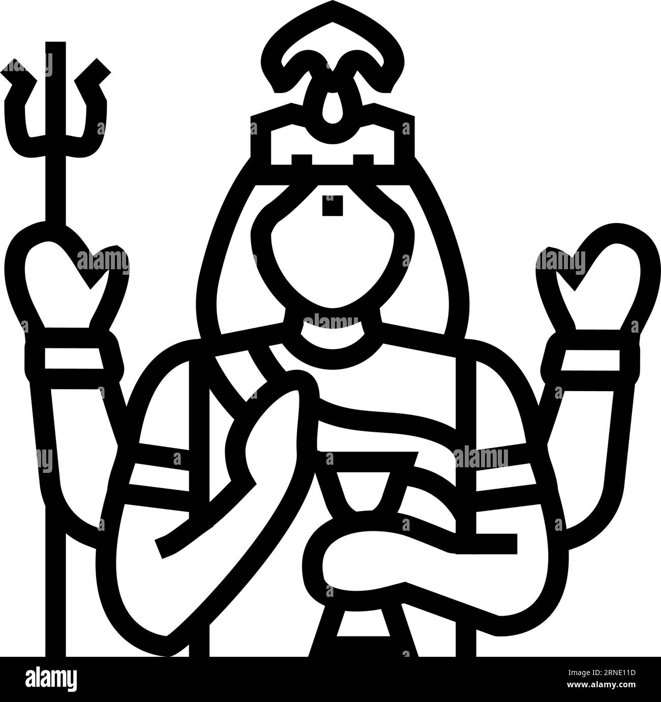 Goddess gauri Stock Vector Images - Alamy