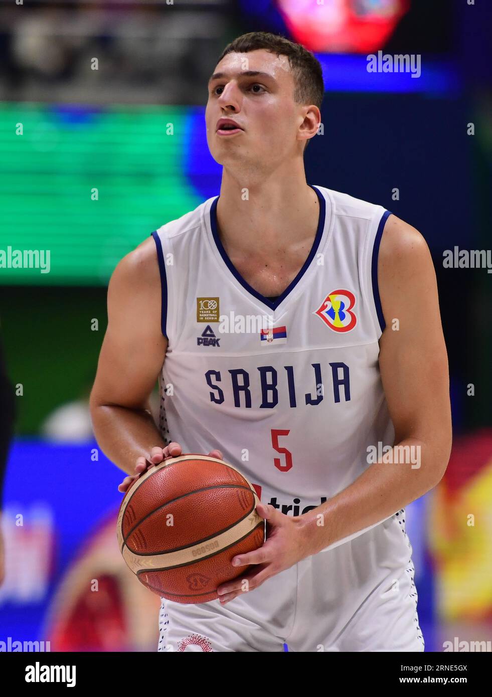 Quezon, Philippines. 01st Sep, 2023. Nikola Jovic of Serbia men ...