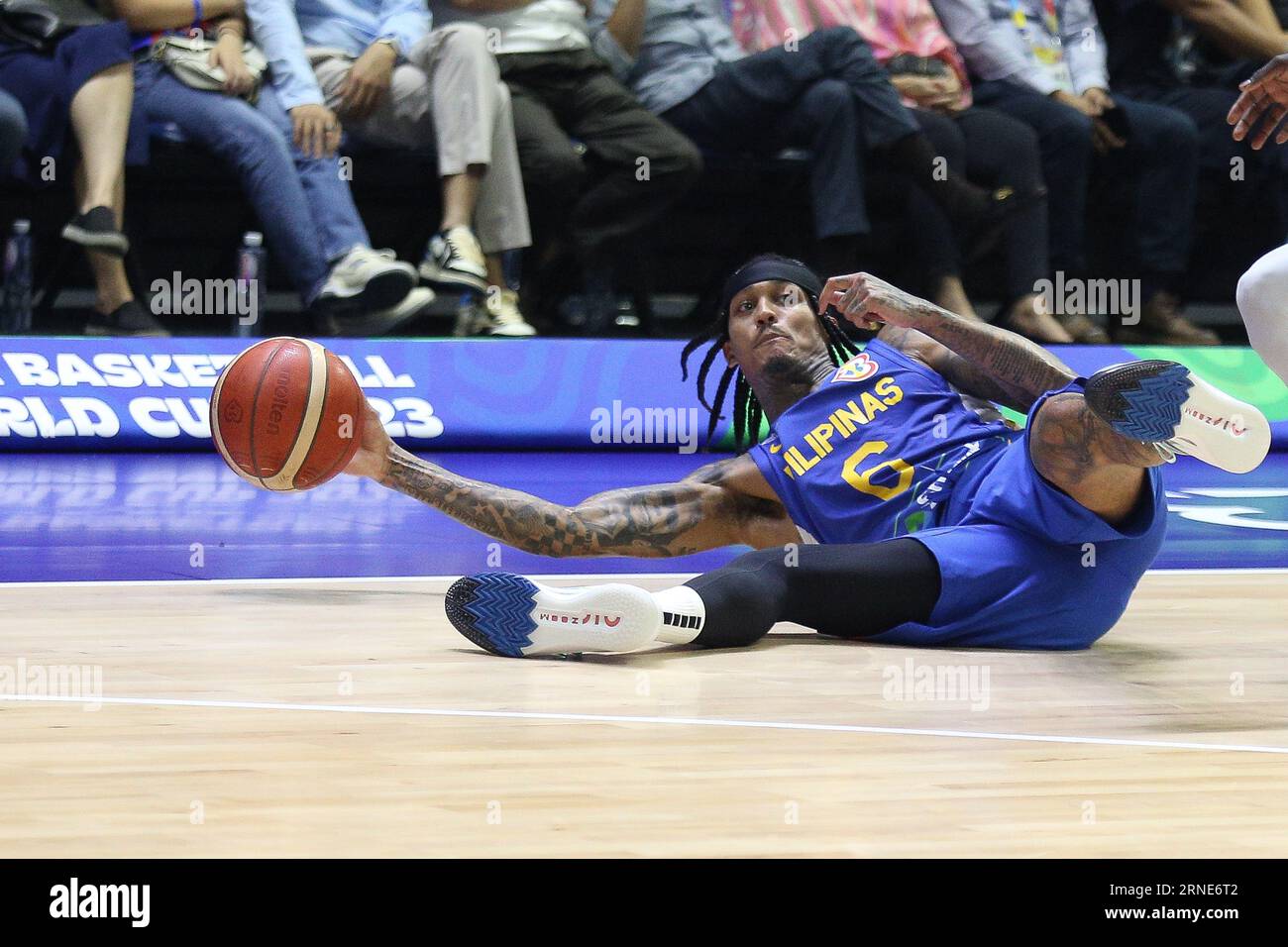 Quezon City, Philippines. 31st Aug, 2023. Jordan Clarkson (6) of the ...