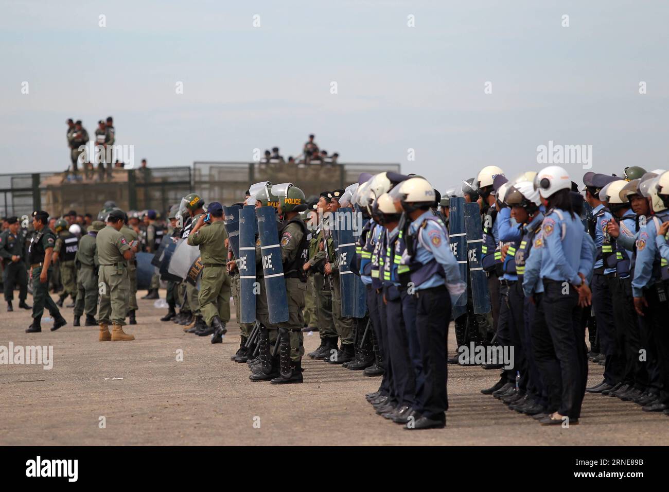 Cambodian national police hi-res stock photography and images - Alamy