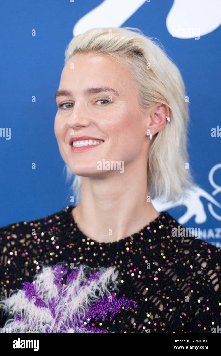 Venice, Italy. 01st Sep, 2023. Amanda Collin attending the Bastarden (The Promised Land ...