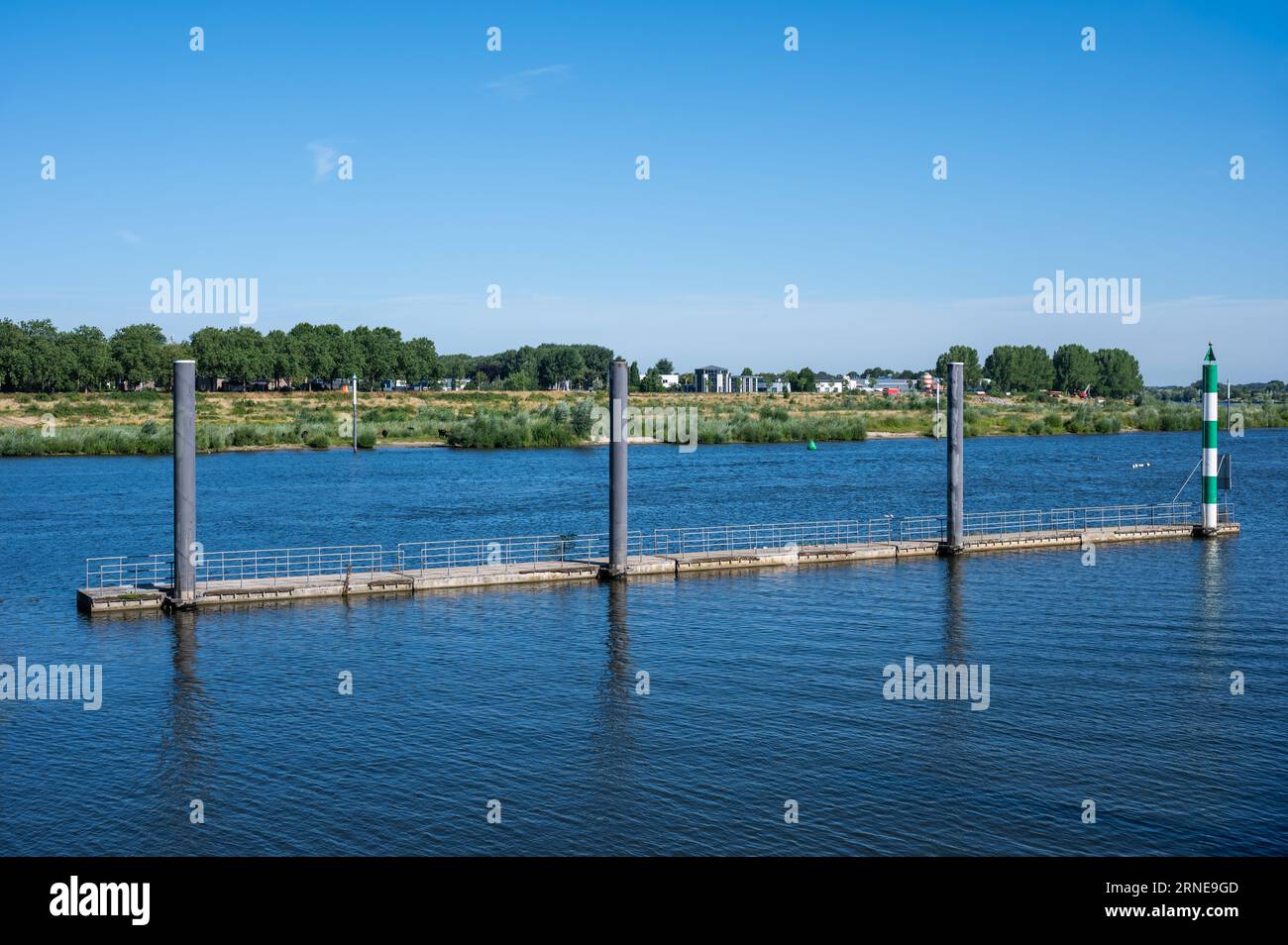 Venlo, Limburg, The Netherlands, July 15, 2023 - Pole construction for ...