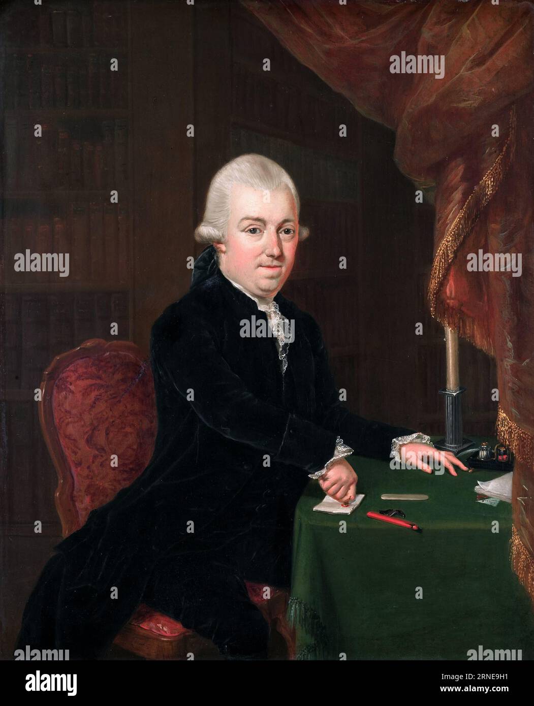 Portrait of Jan Bernd Bicker (1746-1812) 1776; 1776 by Louis Bernard ...