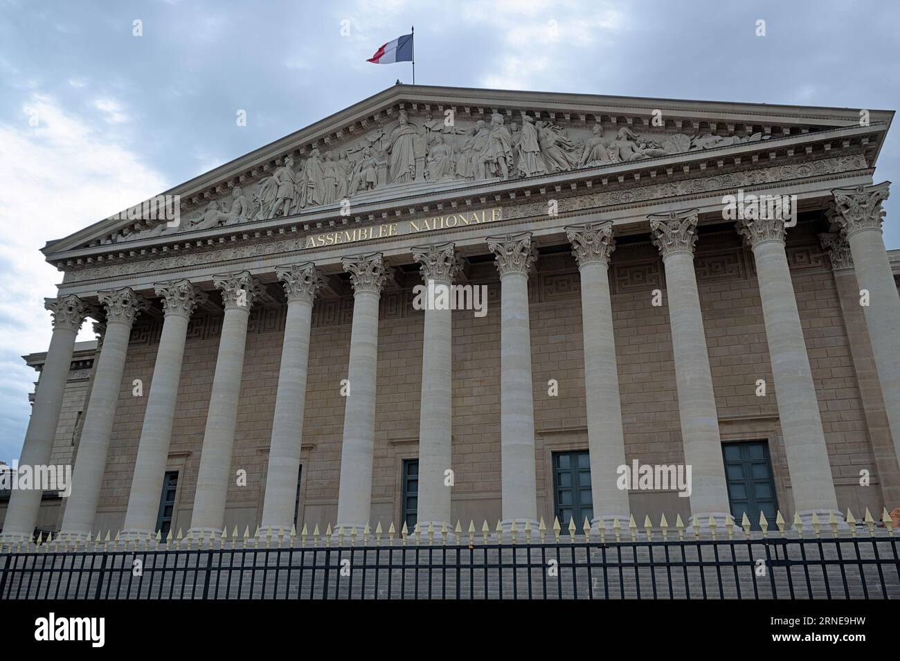 The facade of the national assembly hi-res stock photography and images ...